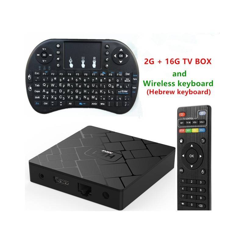 Tv box Transpeed Android 9,0 RK3229 2G DDR3 16G EMMC ROM 4K 3D H.265 Wifi
