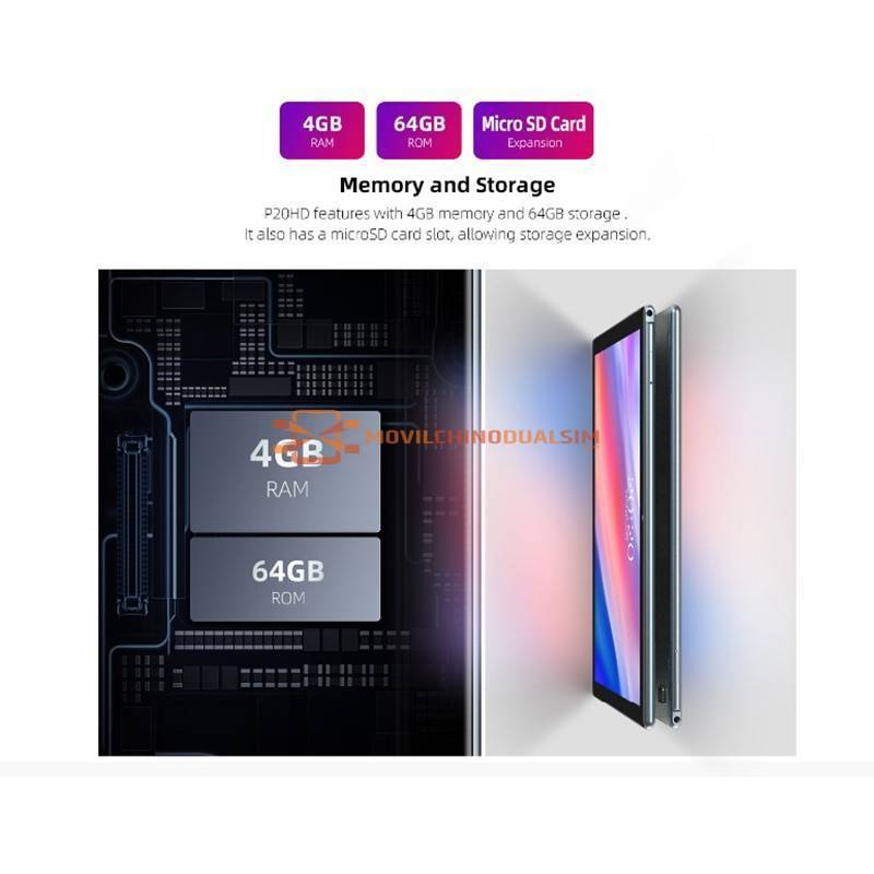 Tablet china Teclast P20HD 4G Octa Core 10.1 pulgadas IPS 1920x1200 4GB ...