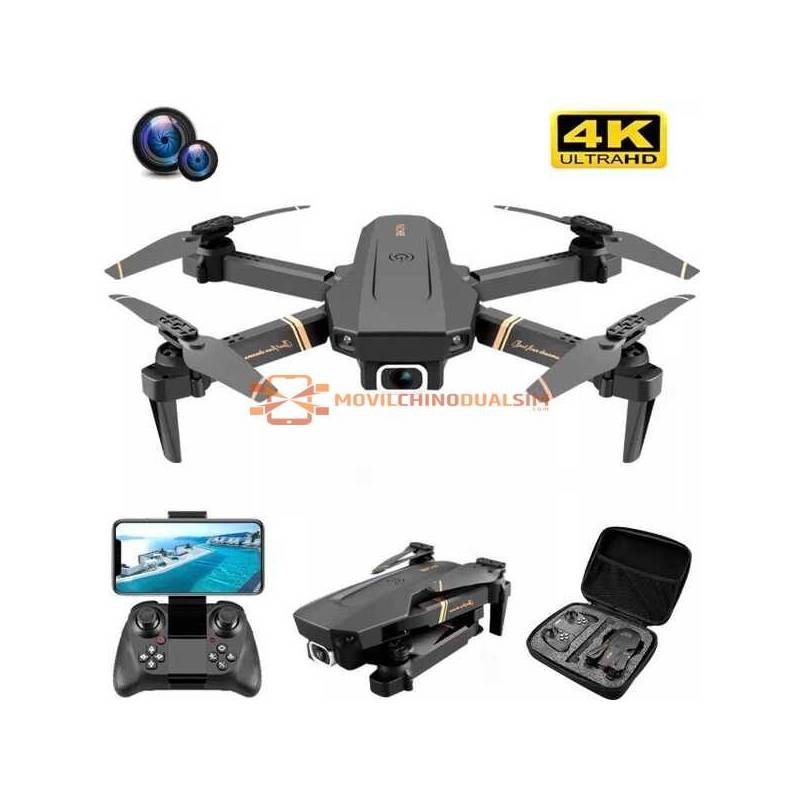 Drone chino V4 Rc 4k HD, cámara gran angular, 1080P, WiFi, fpv, cámara ...