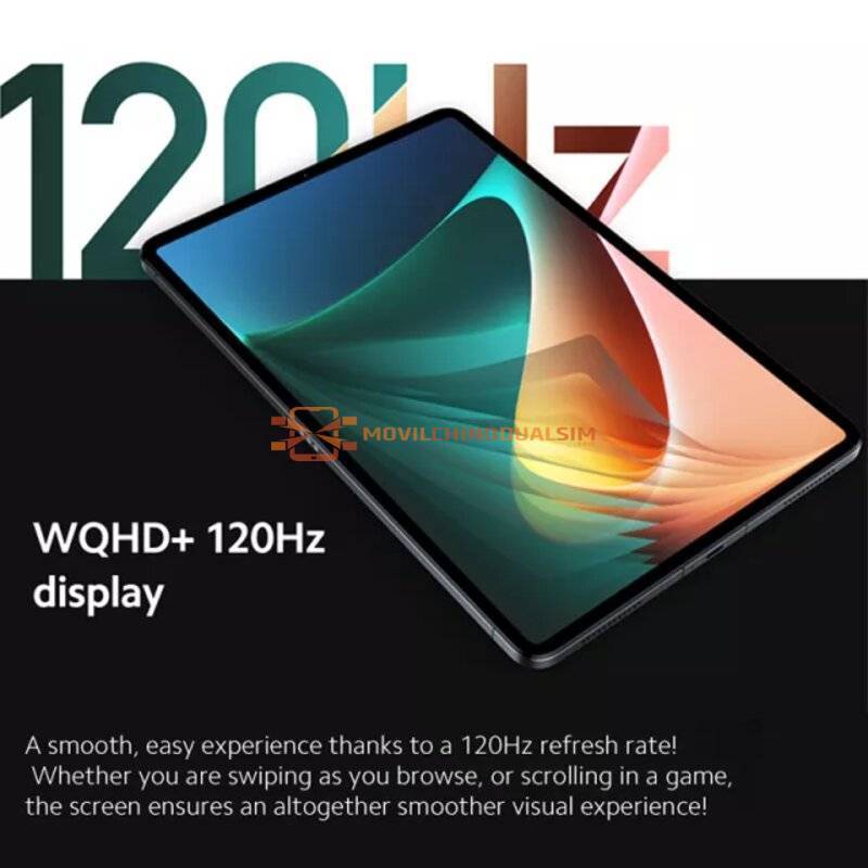 Tablet China Xiaomi-Pad 5 WQHD de 11'' a 120Hz y Snapdragon 860, Tablet ...