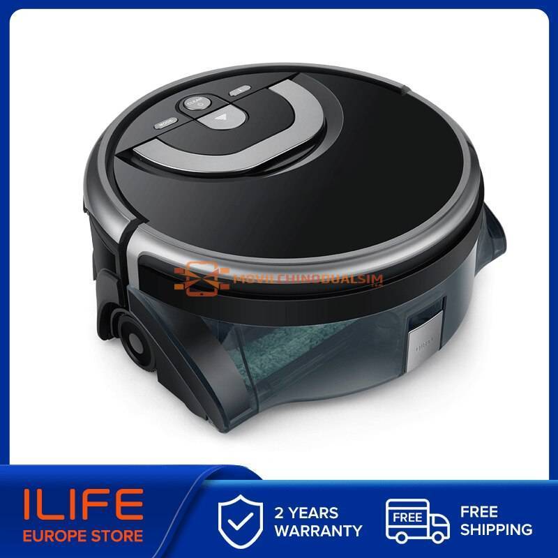 Nuevo Robot ILIFE W400 Robot para lavado de pisos cocinas Shinebot Navigation tanque de agua grande